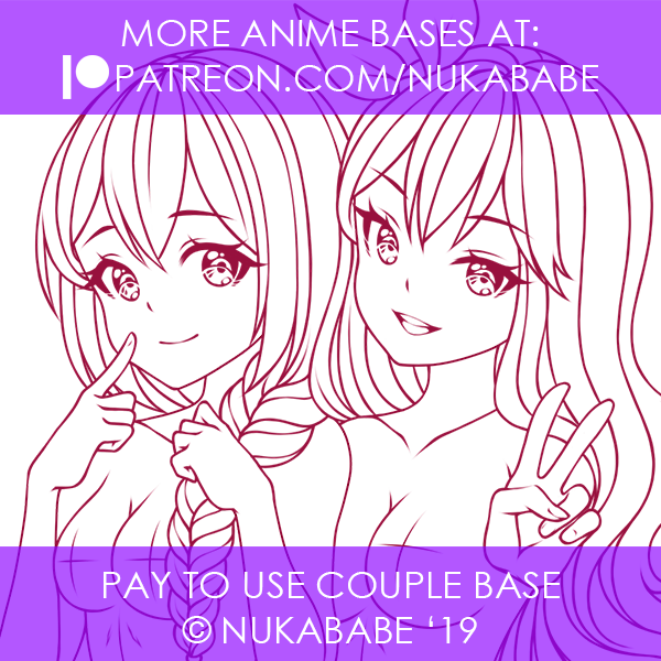 P2U Anime Couple Base: Head to Toes [from Anime Base Set #46]