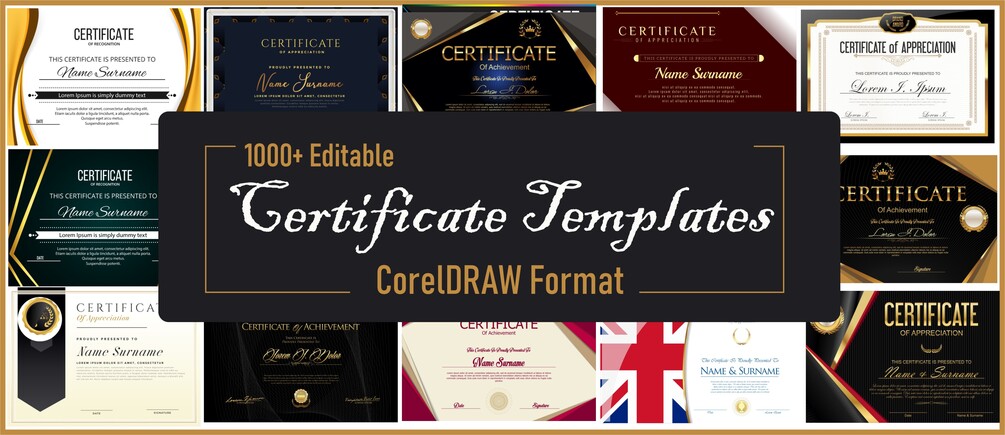 Unlock Limitless Creativity with 1000+ Editable Certificate Templates ...