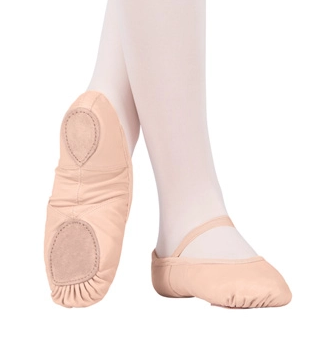 Child Arch Leather Split-Sole Ballet Shoes