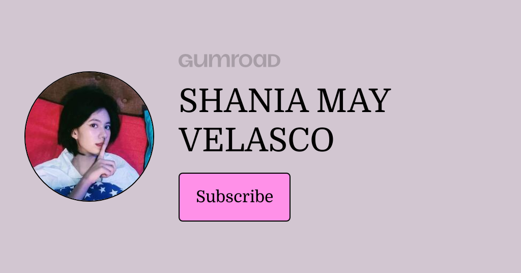 SHANIA MAY VELASCO