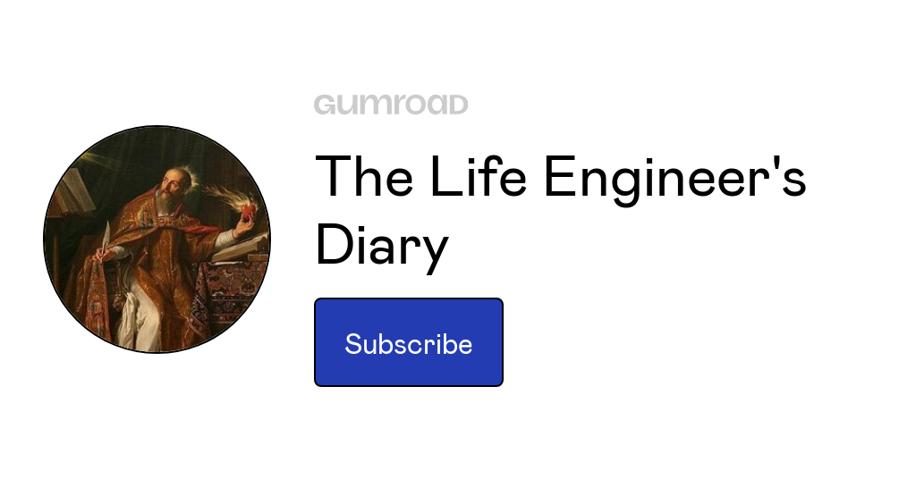 The Life Engineer's Diary