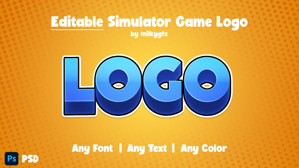 Editable Simulator Game Logo V1