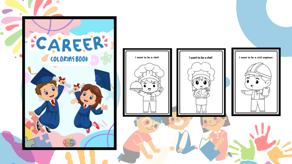 Coloring Book : Career
