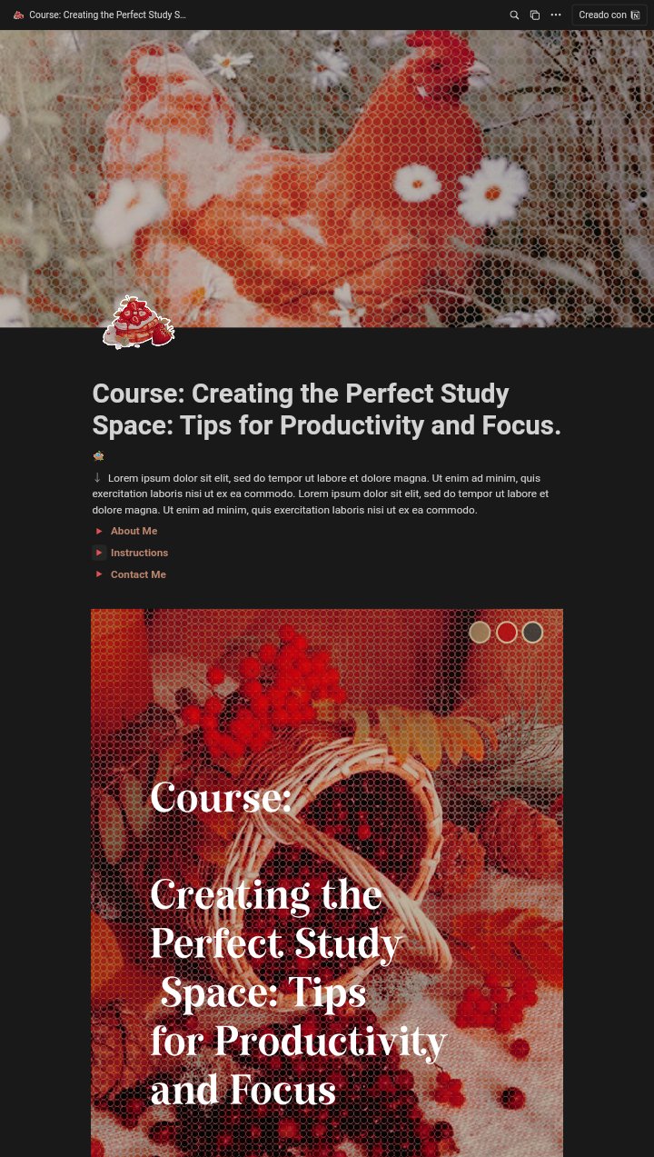 Course: Creating the Perfect Study Space: Tips for Productivity and Focus