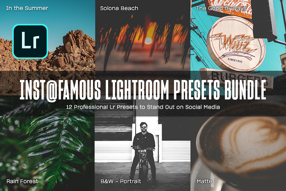 Instafamous Lightroom Presets Bundle