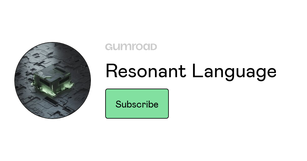 Resonant Language