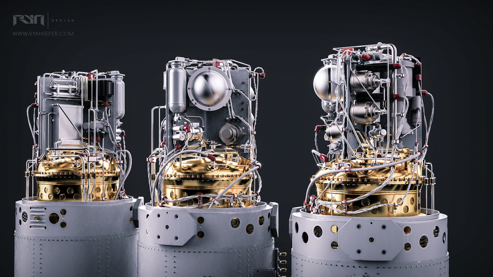 Apollo Fuel Cell 3D Model