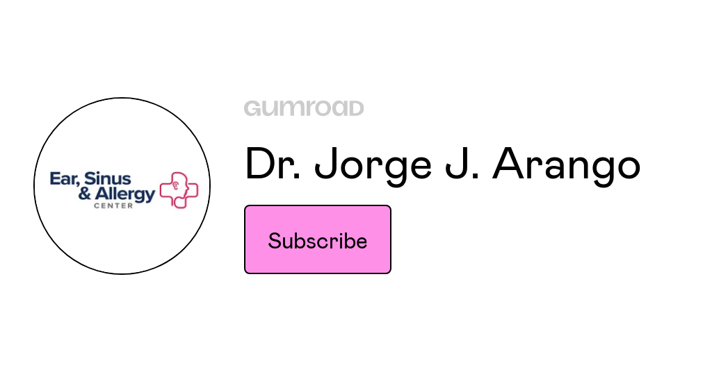 Dr. Jorge J. Arango