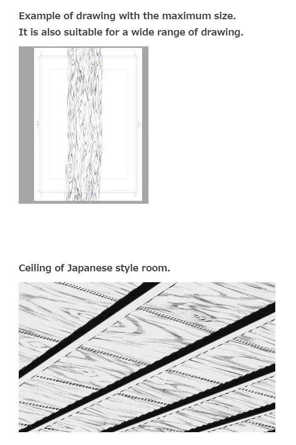 Wood Pattern 4 Type Brushes