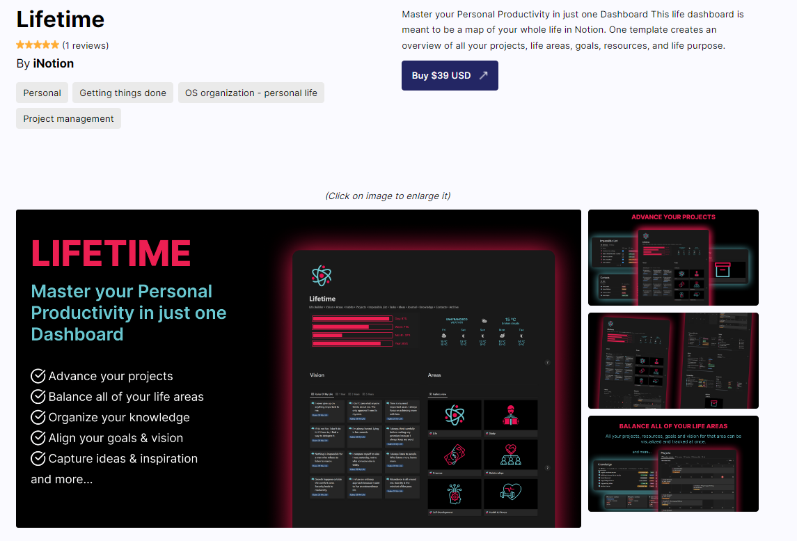 Lifetime just got featured 😍 - iNotion