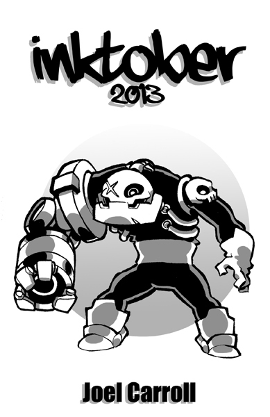 Joel Carroll's Inktober 2013 Collection