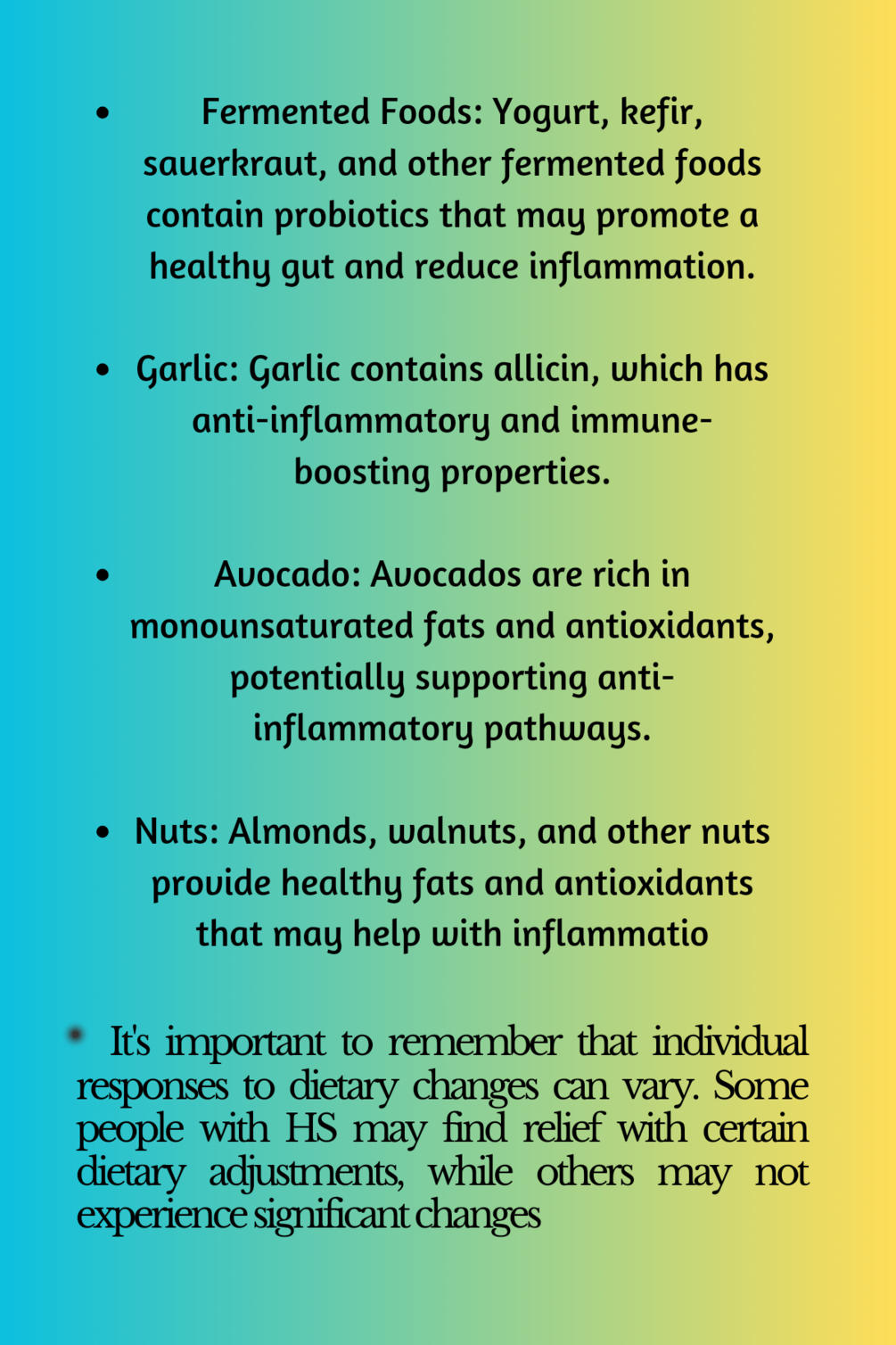 Super foods that tame inflammation
