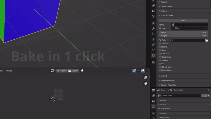 Easy Bake - Texture, UV, Procedural Materials and more