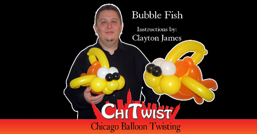 Bubble Fish Balloon Twisting Instructions
