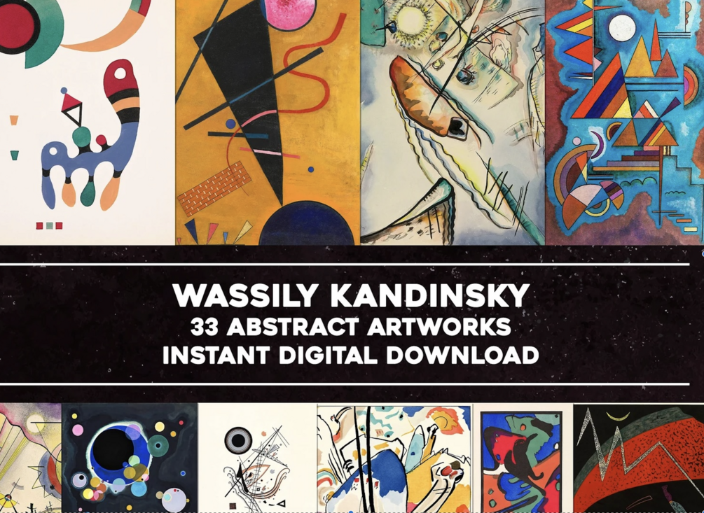 33 Wassily Kandinsky Abstract Paintings Artworks | HQ Image Bundle ...