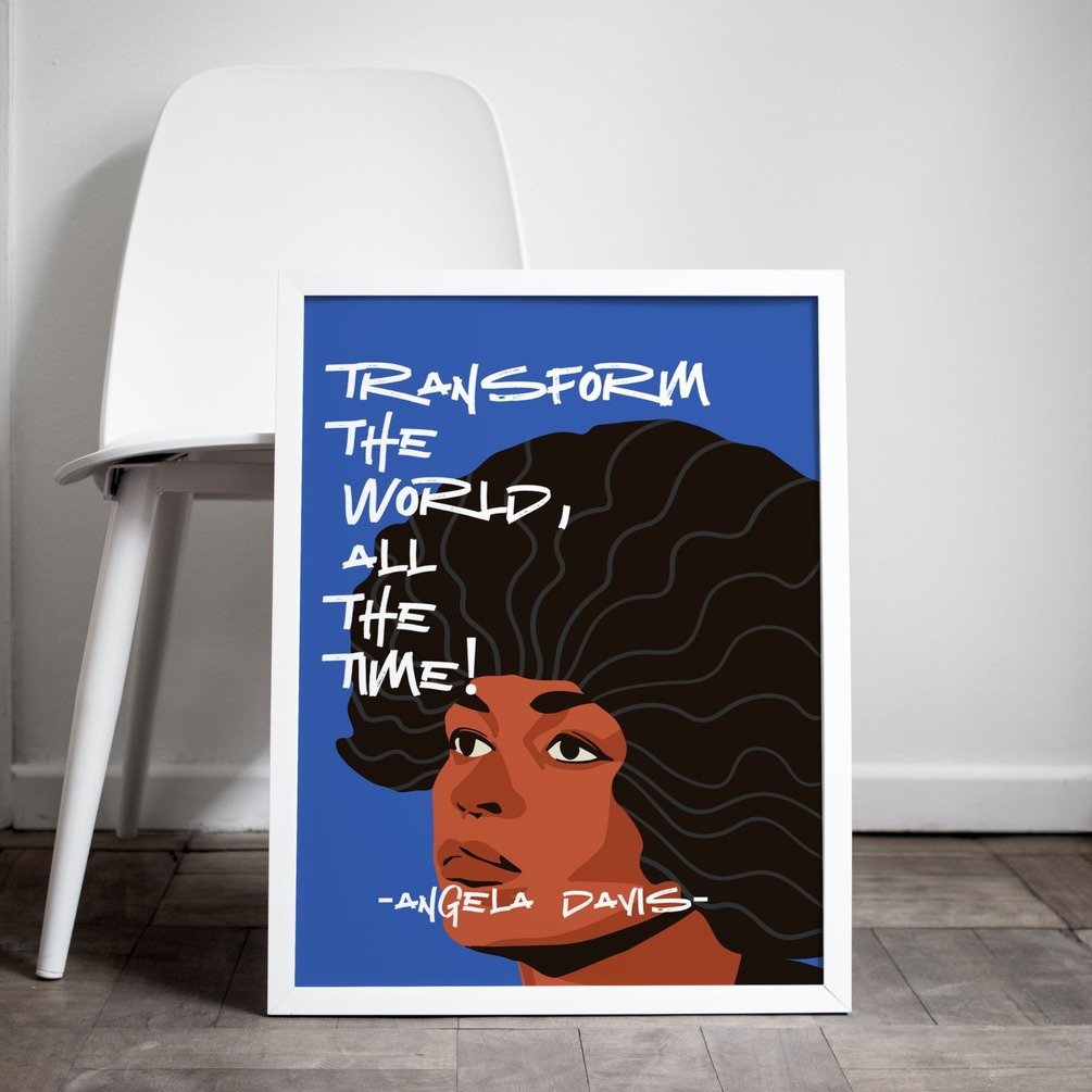 Angela Davis | Transform the World | Civil Rights | Activism | Quote ...