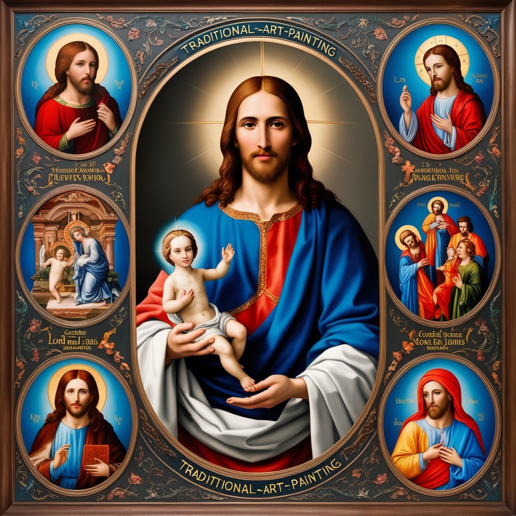 Divine Masterpieces: Sacred Art of Lord Jesus 🎨