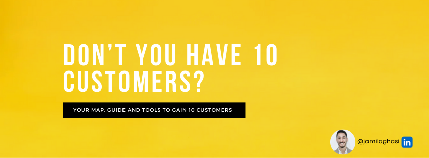 Sales Toolkit to Get First 10 Customers: Map, Guide and Tool