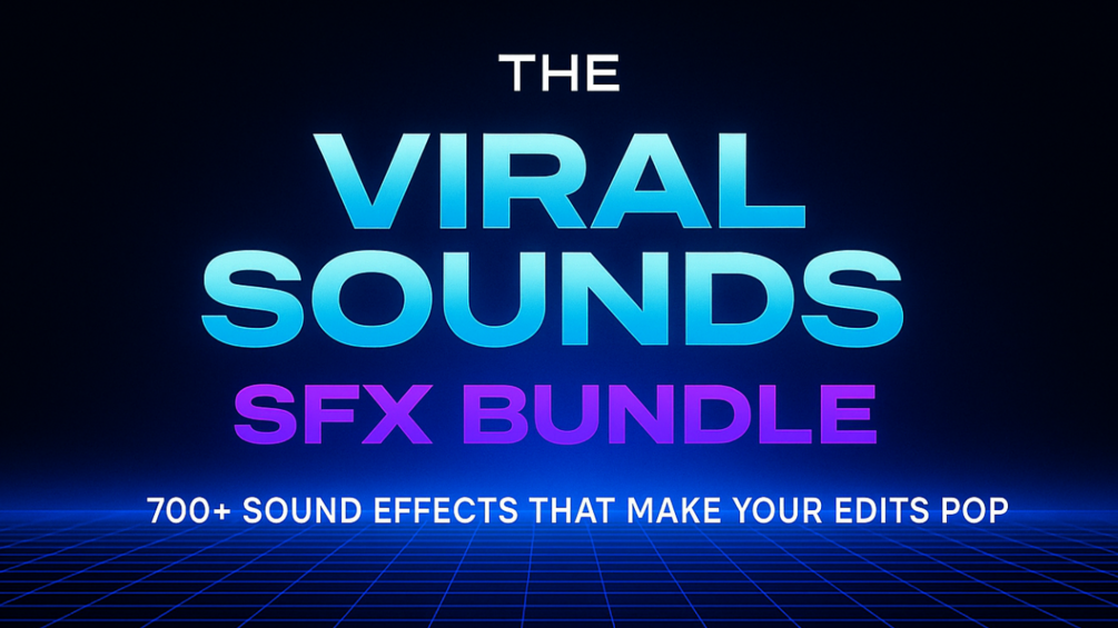 🎧 THE VIRAL SOUNDS SFX BUNDLE – 700+ Sound Effects That Make Your Edits ...