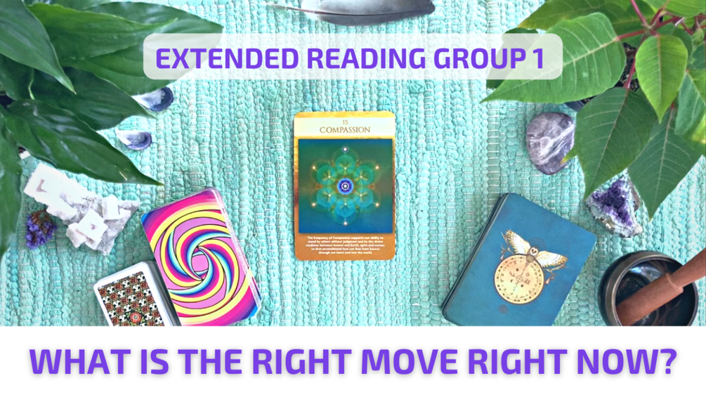 Extended Reading Group 1: What is the Right Move Right Now?!
