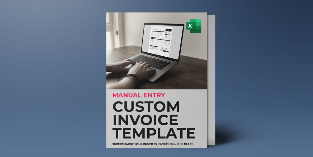 Custom Excel Invoice Template (Manual Entry)