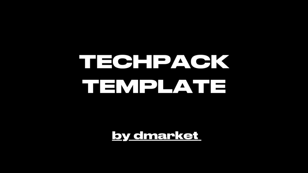 TECHPACK TEMPLATE