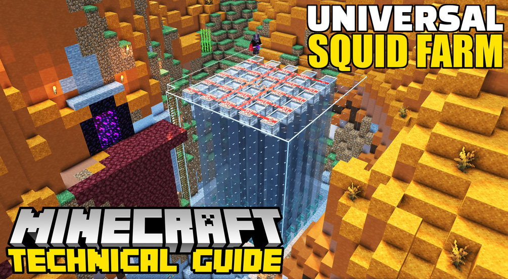 KiguRoomie's (Glow) Squid Farm (Schem)