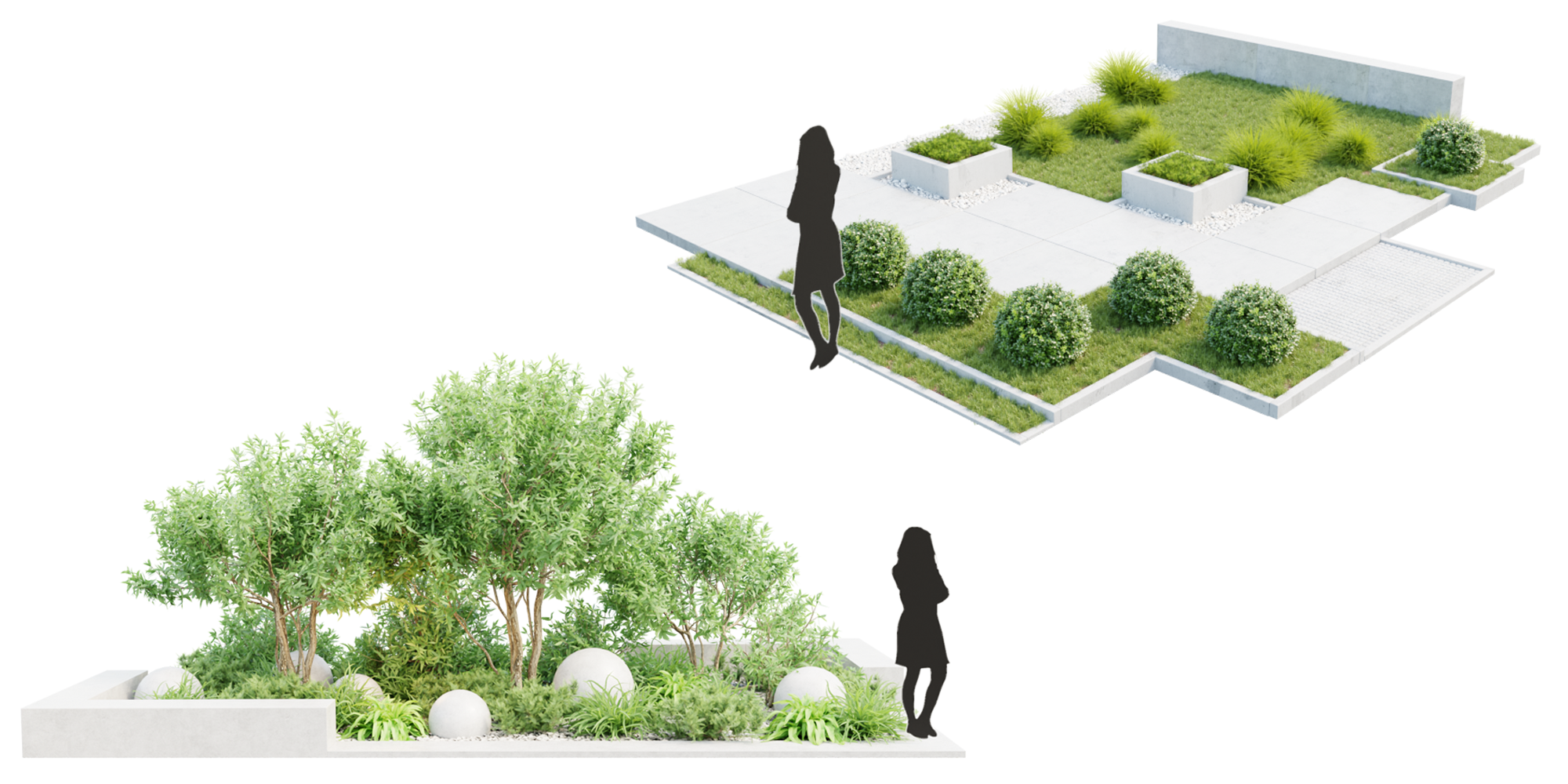 Landscape & Garden Assets Vol. 1 - Blender