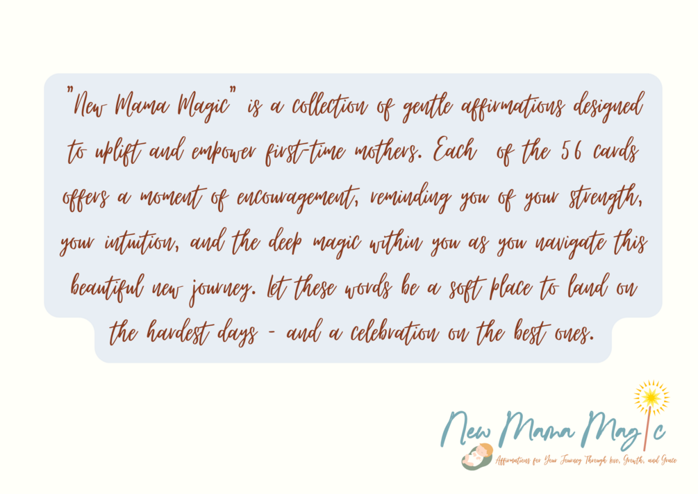 New Mama Magic Motherhood Affirmation Cards