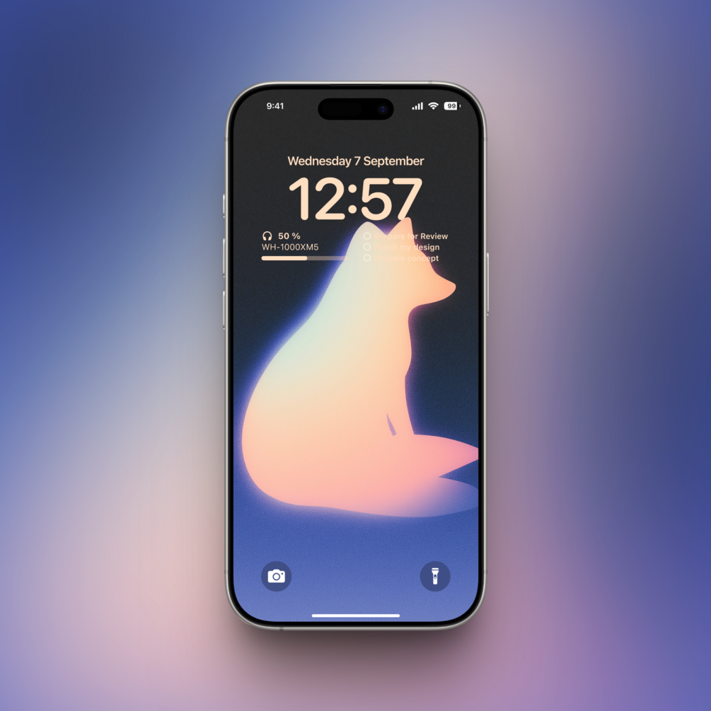 Soft - Hued Snow Fox