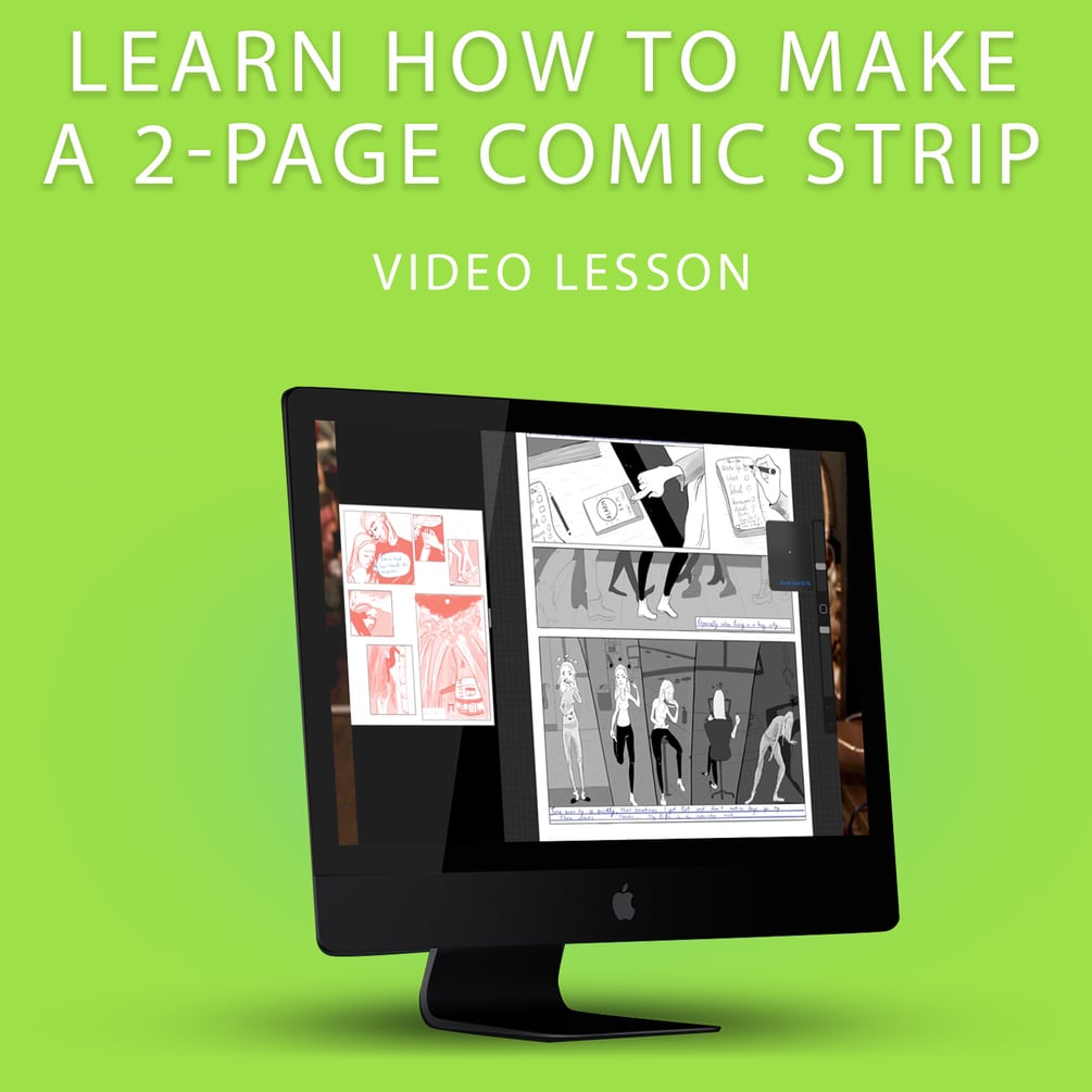 How to Make a 2-Page Comic Strip