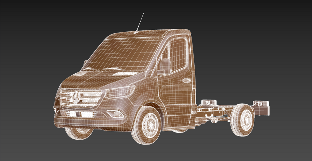 Mercedes Sprinter Chassis Single Cab L1 FWD 2019