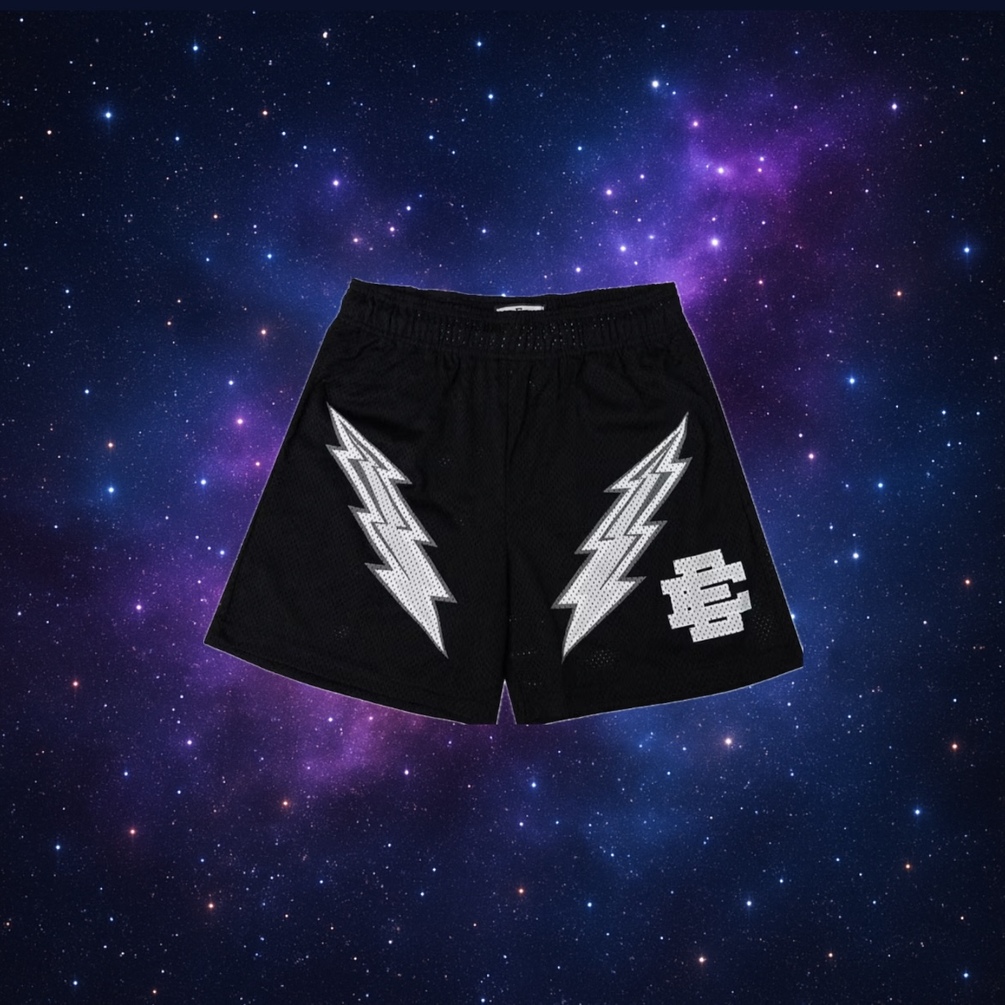 Black EE shorts