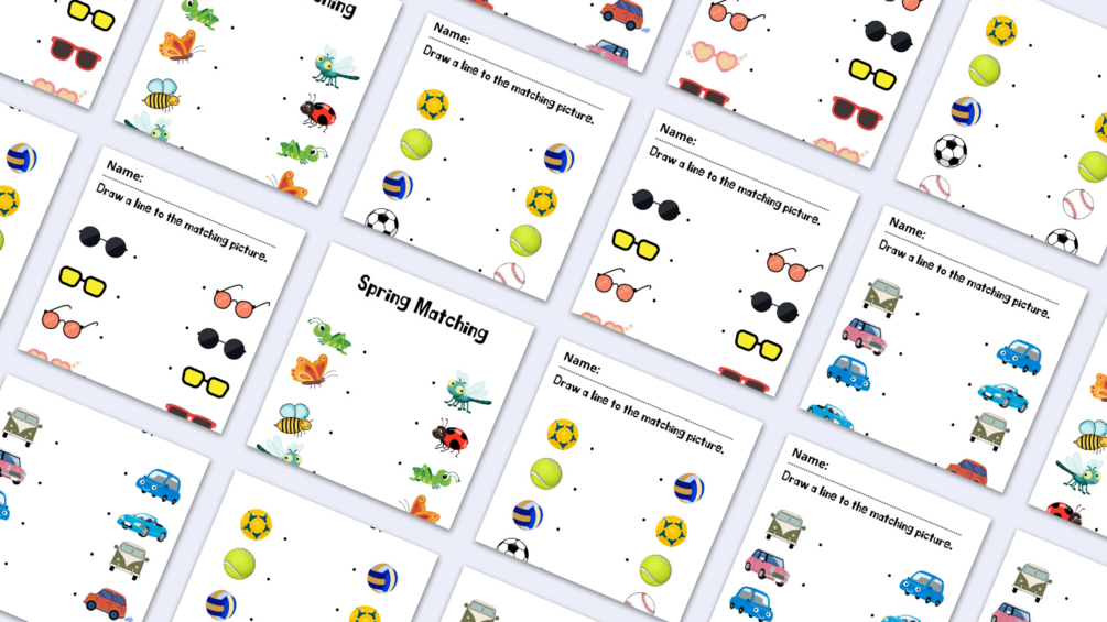 Printable Matching Worksheets