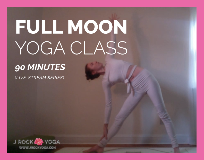90 Minute Vinyasa Yoga Class - Full Moon Flow