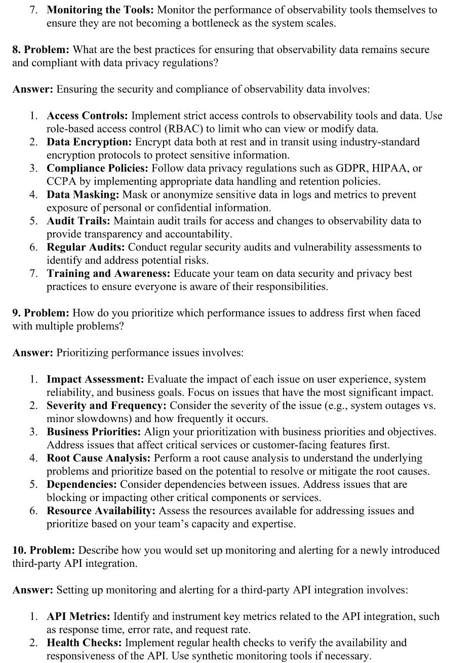6 PDFs containing ALL Types of Most Asked Interview Q&A (Scenario-Based ...