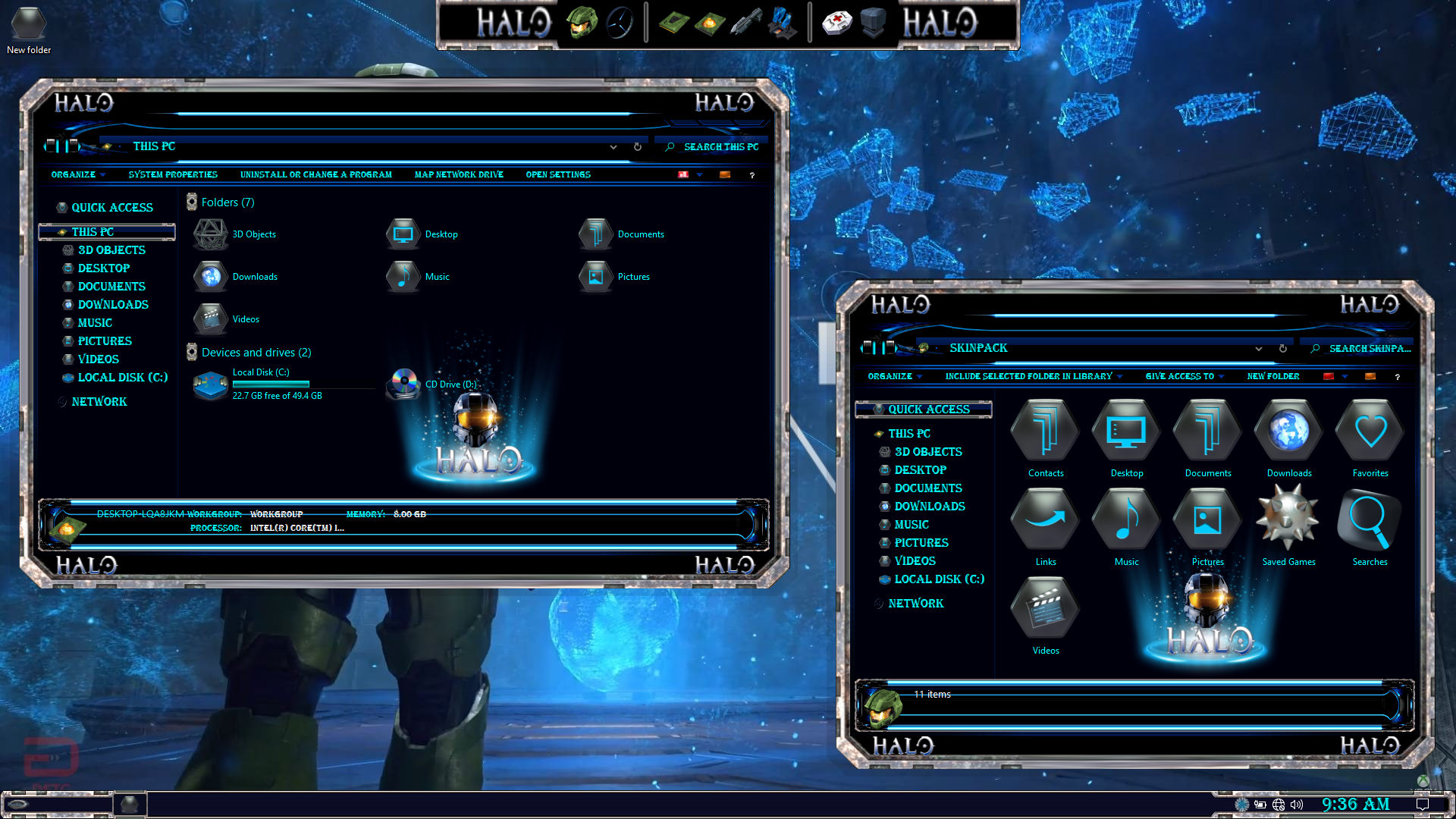 Halo Premium Skin Pack - skinpacks.com