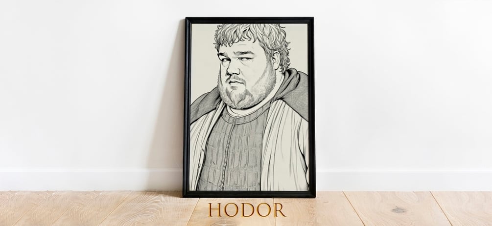 Hodor Character Portrait (Game of Thrones)