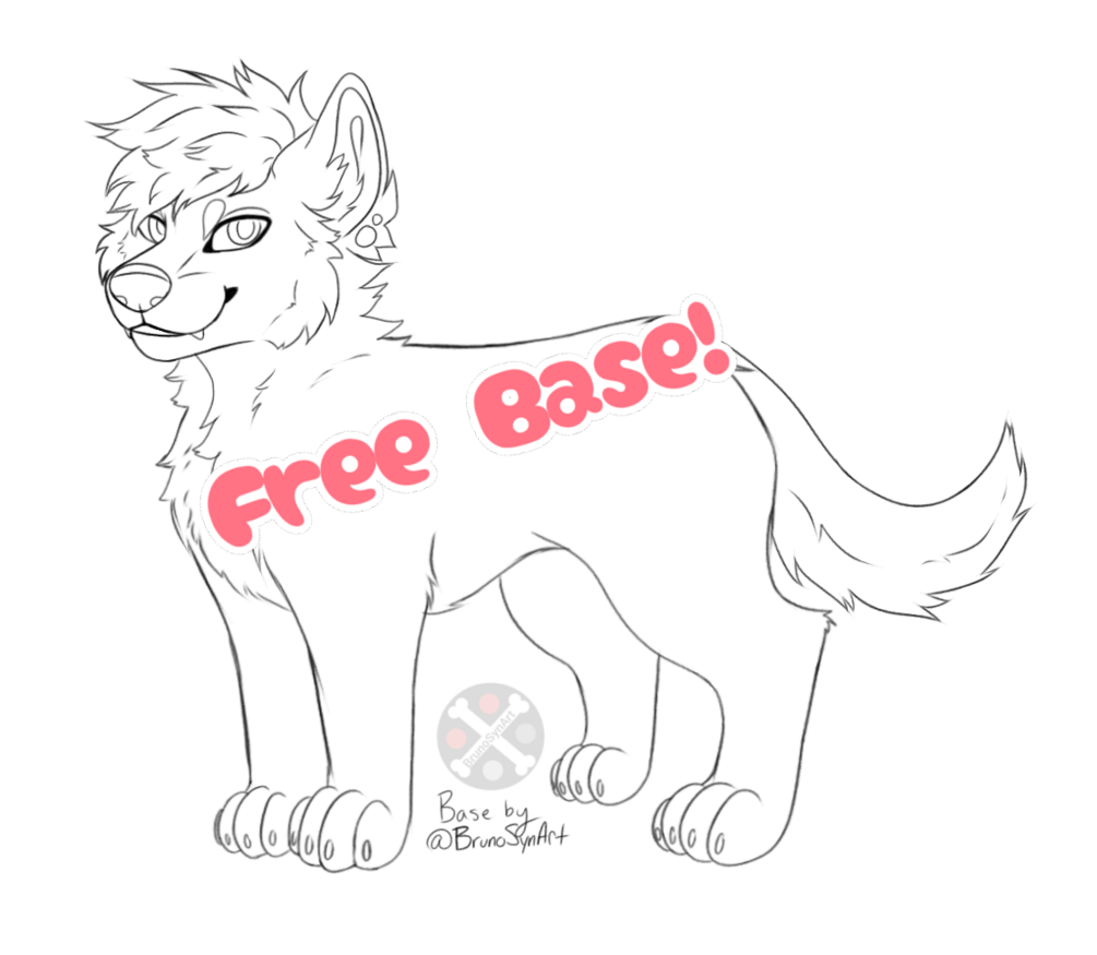 Free Canine Furry Base