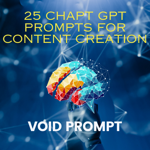 25 Best Chapt GPT Prompts For Content Creation