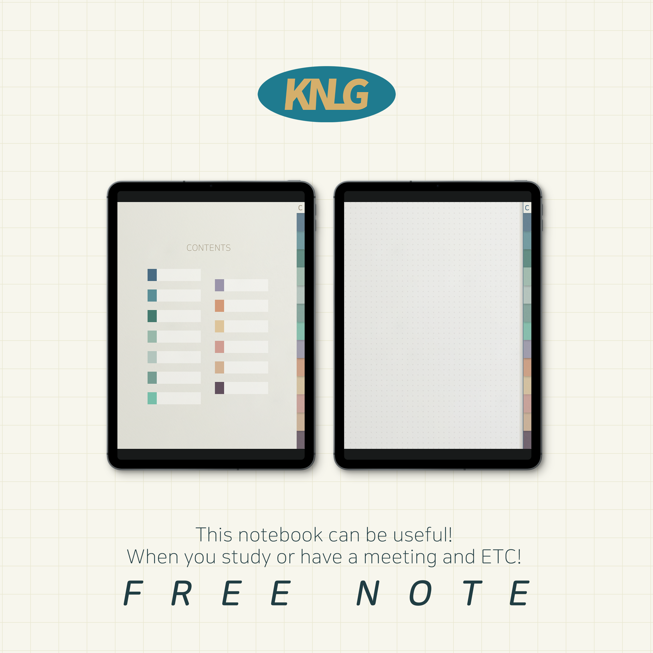 Digital notebook goodnotes, digital tabs, digital diary goodnotes ...