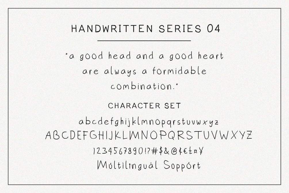Handwritten Series
