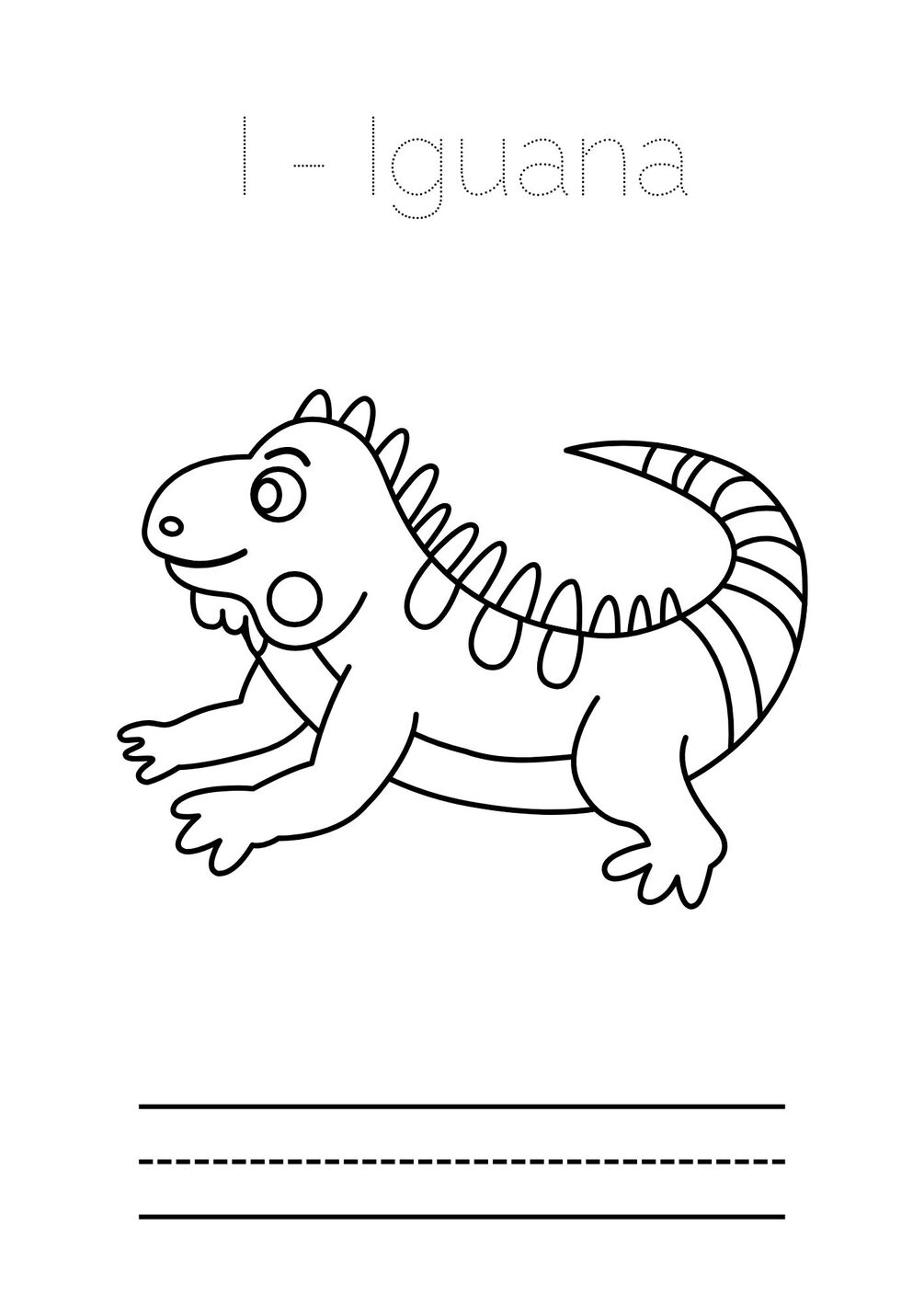 ABC Animals: Trace, Color and Learn