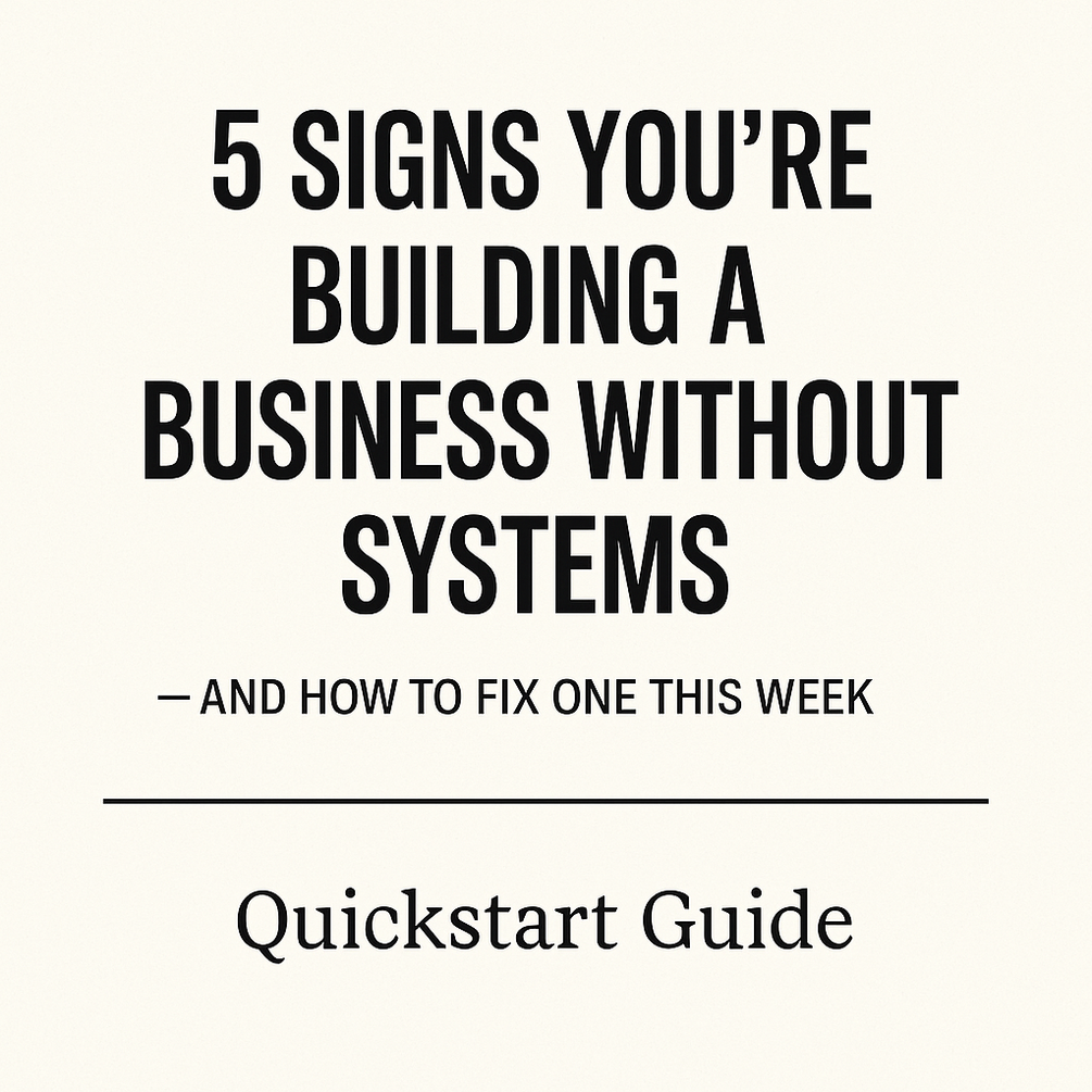 Zero-to-Systems Quickstart Guide
