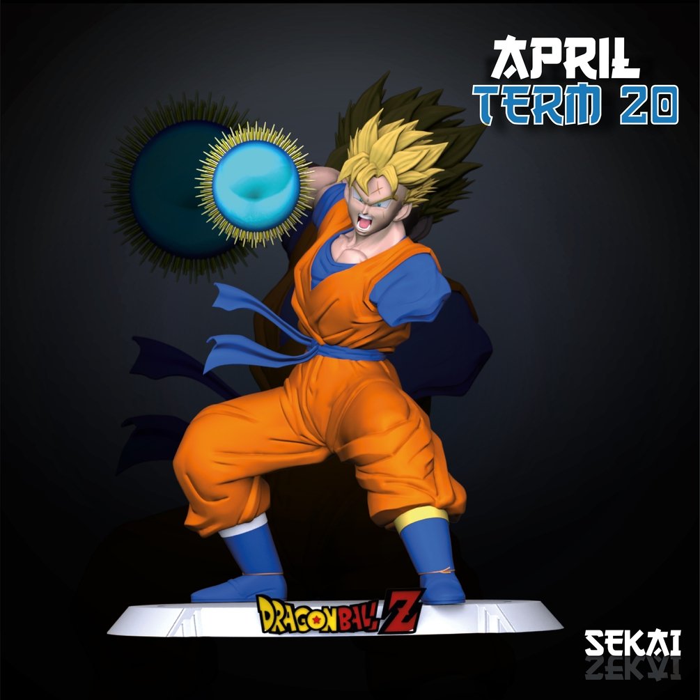 Gohan from the Future Sculpture - Sekai 3D Models - Tested and Ready ...