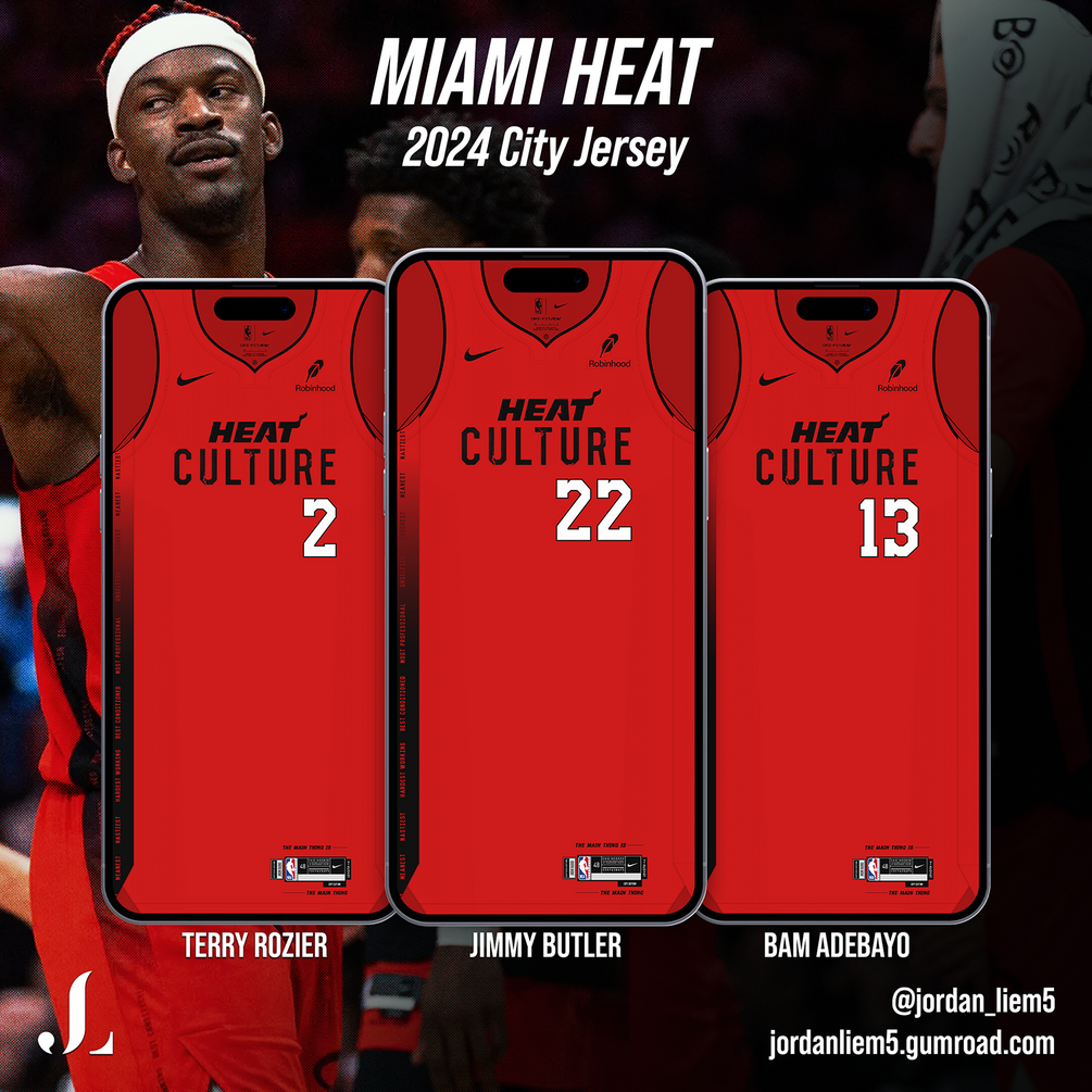 Miami Heat 2024 City Jersey