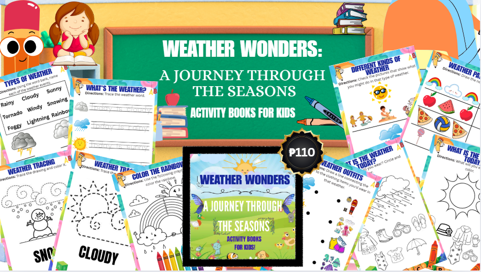 WEATHER WONDERS: A JOURNEY THROUGH THE SEASONS | 17-Pages Activity ...