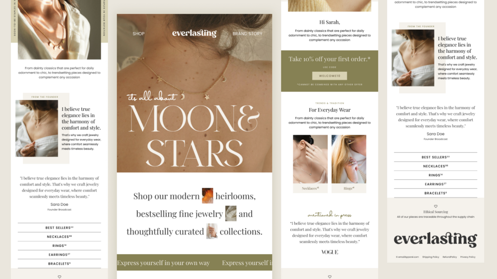 Everlasting - Email Template Design