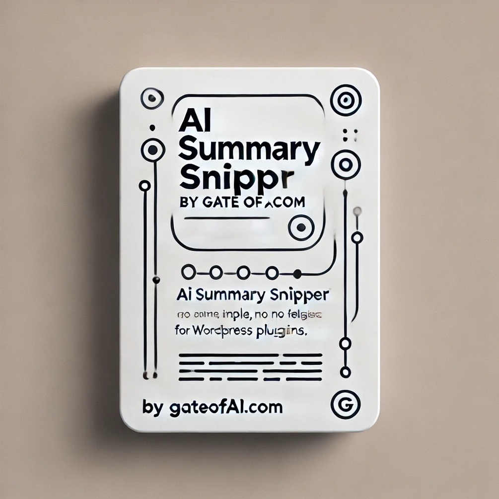 AI Summary Snippet – WordPress Plugin
