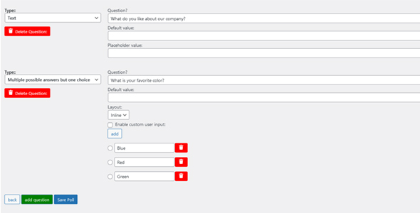 Dynamic Forms with Charts